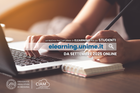 Nuova piattaforma elearning di Ateneo | Università degli Studi di Messina